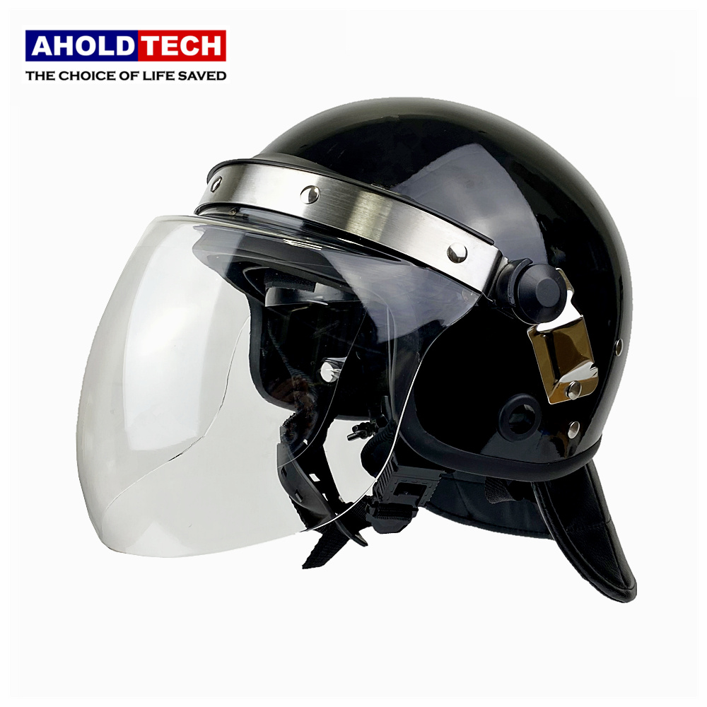 China European style Convex Visor Police Army Full Face ABS+PC Anti ...
