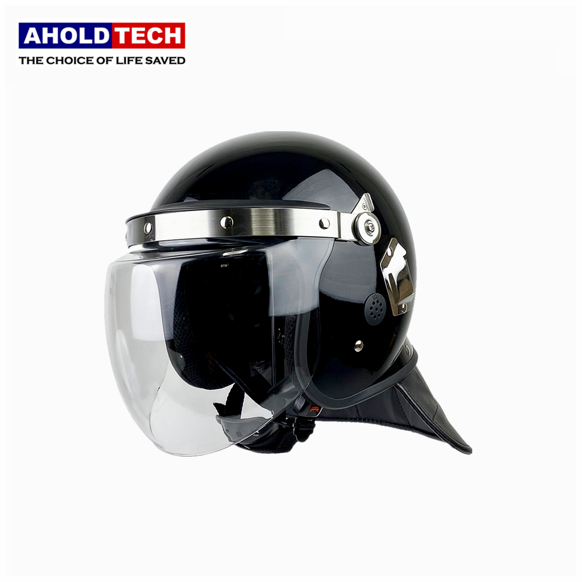 China Convex Visor Police Full Face ABS+PC Anti Riot Helmet ATPRH-R03 ...